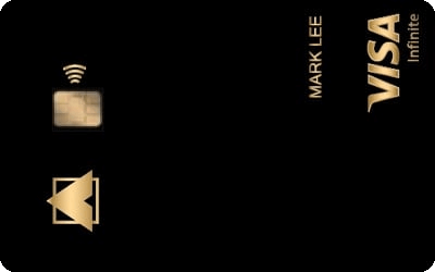 Alliance Bank Visa Infinite - Timeless Bonus Points