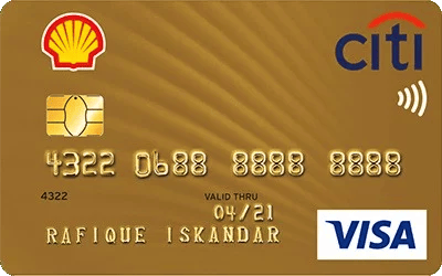 Citi Shell-Citi Gold - Rebat Tunai Setiap Isian Minyak