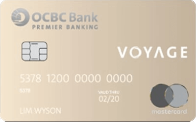 OCBC Premier Voyage MasterCard - Kad Premium Kaki Travel