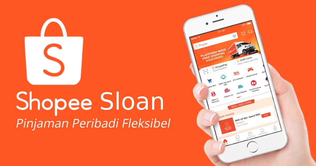 Shopee Memperkenalkan Pinjaman Peribadi Shopee Sloan